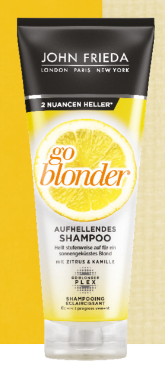 JOHN FRIEDA Go Blonder Aufhellendes Shampoo - 1Source