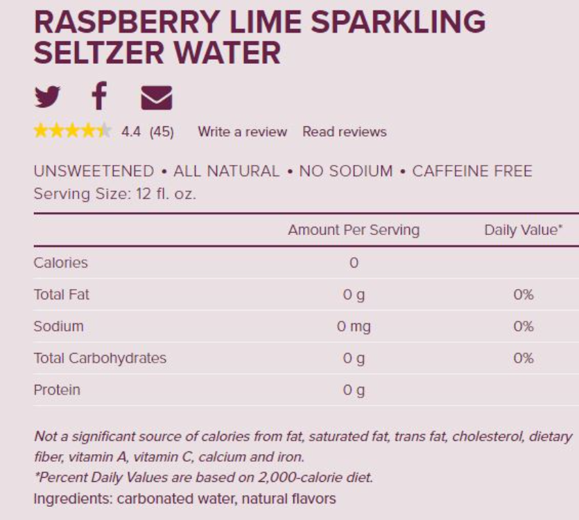 Schweppes Sparkling Seltzer Water Raspberry Lime - 1Source