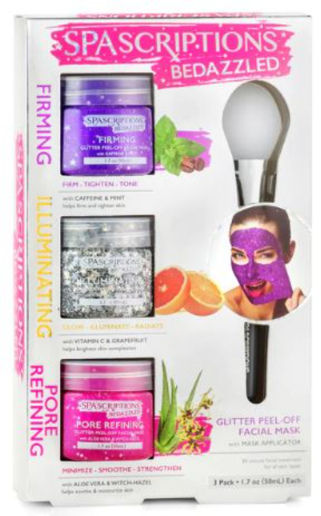 Spascriptions Bedazzled Glitter Peel Off Facial Masks - 1Source