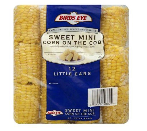Birds Eye Extra Sweet Mini Corn On The Cob - 1Source