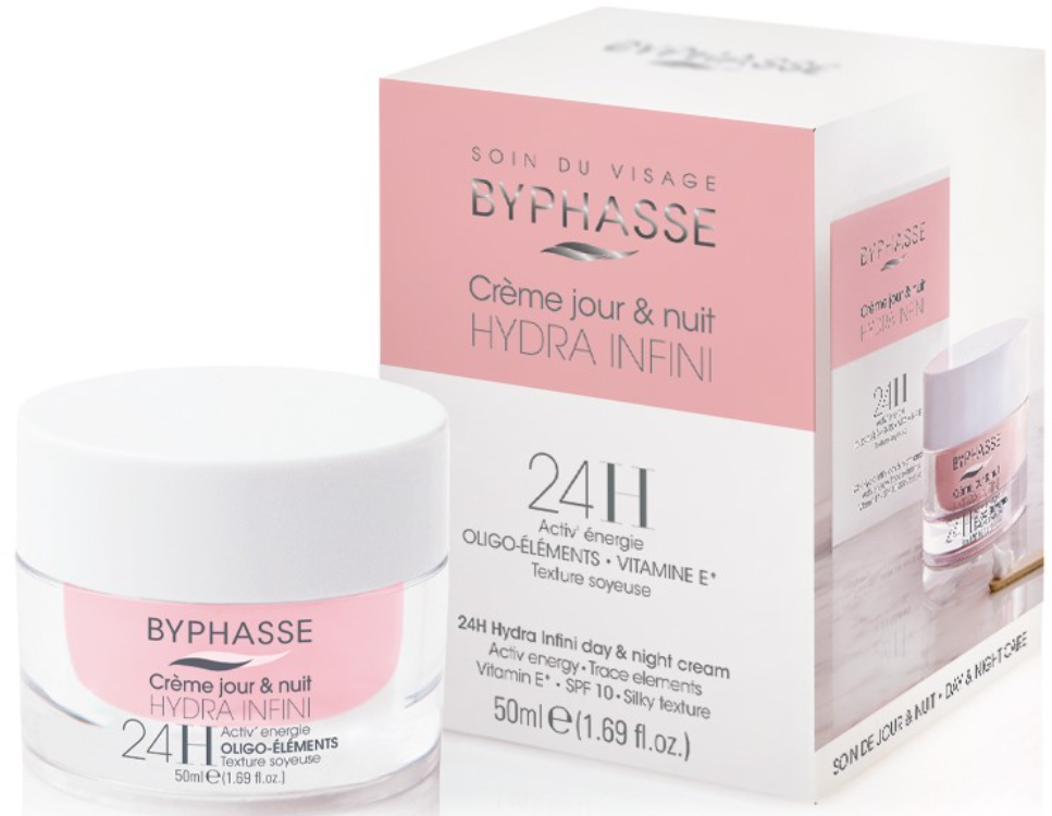 Byphasse 24H Hydra Infini Day & Night Cream - 1Source