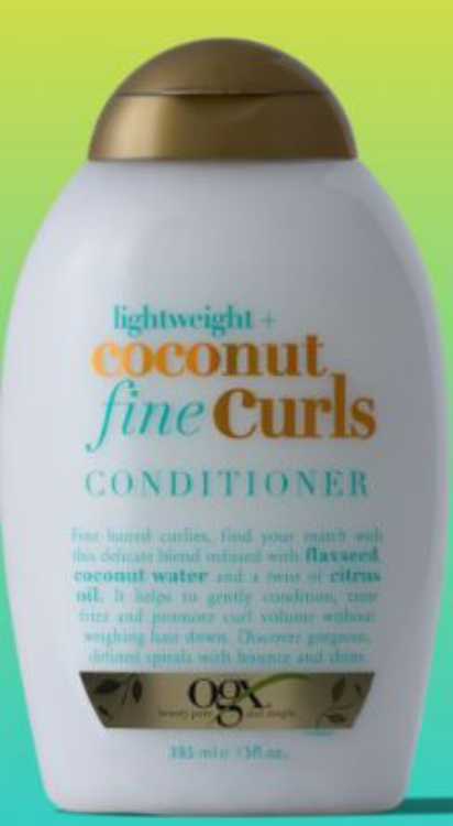 Ogx Lightweight + Coconut Fine Curls Conditioner - 1Source