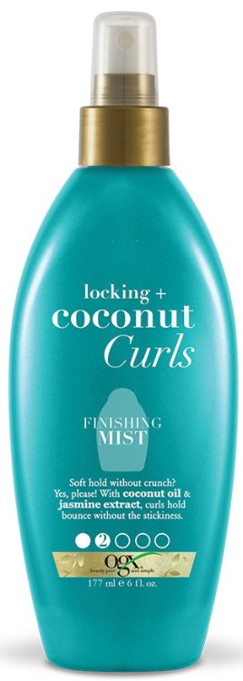 Ogx Locking + Coconut Curls Finishing Mist - 1Source