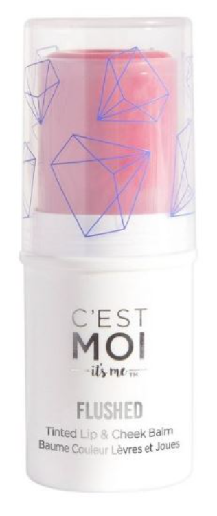 C'Est Moi Flushed Tinted Lip & Cheek Balm Charmed Watermelon Red - 1Source