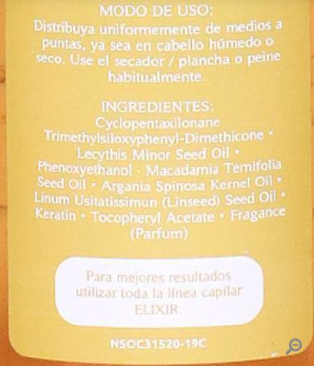 Gotas De Seda Elixir Oleo Complex Tratamiento Capilar - 1Source