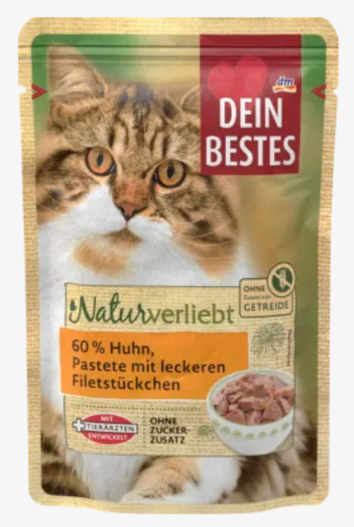 Dein Bestes Naturverliebt 60 % Huhn Mit Leckeren Filetstückchen - 1Source