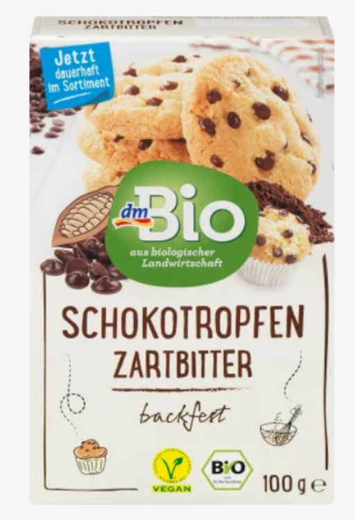 Dmbio Schokotropfen Zartbitter - 1Source