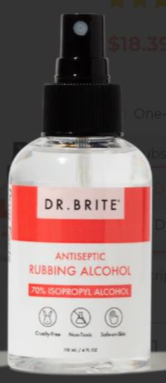 Dr Brite Antiseptic Rubbing Alcohol 70% Isopropyl Alcohol - 1Source