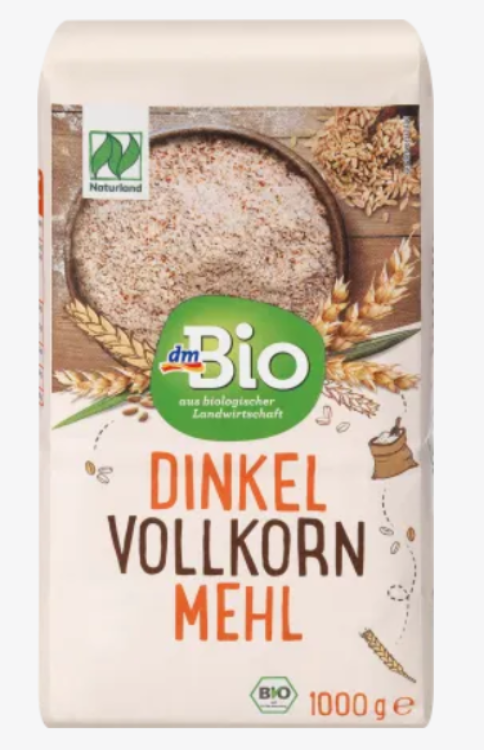 Dmbio Dinkel Vollkorn Mehl - 1Source