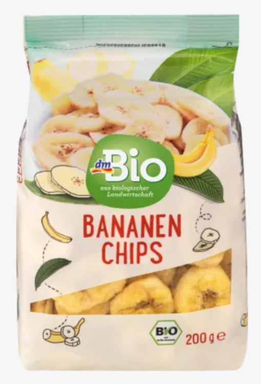Dmbio Bananenchips - 1Source