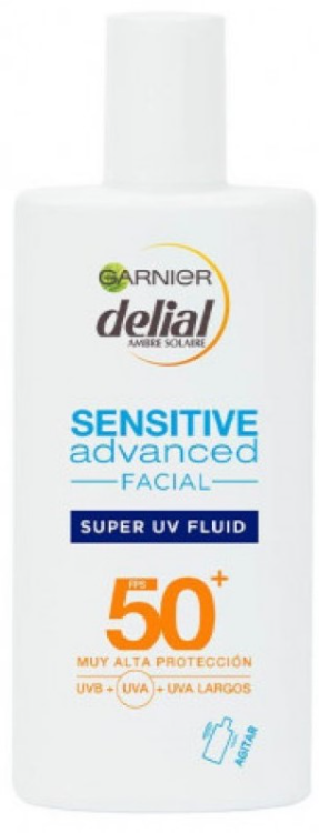 Garnier Delial Sensitive Advanced Facial Super Uv Fluid Spf 50+ - 1Source