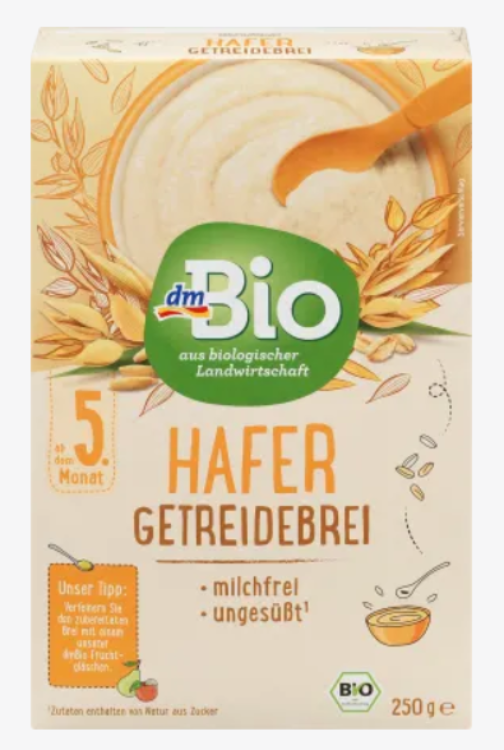 Dmbio Hafer Getreidebrei - 1Source