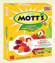 Mott'S Assorted Fruit Flavored Snacks - 1Source