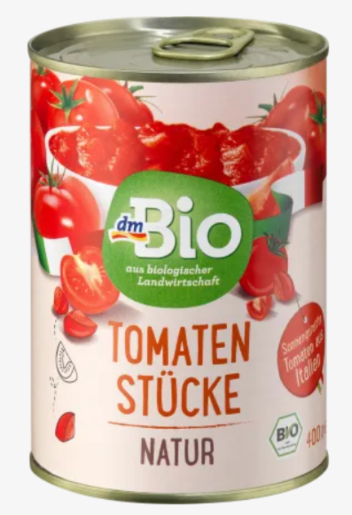 Dmbio Tomaten Stucke - 1Source