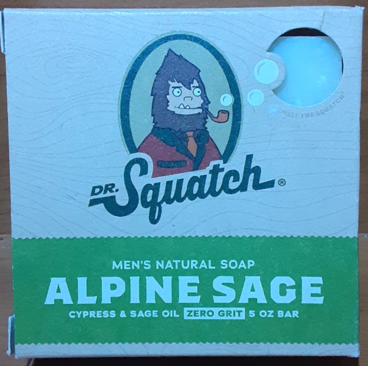 Dr. Squatch Alpine Sage Men'S Natural Soap - 1Source