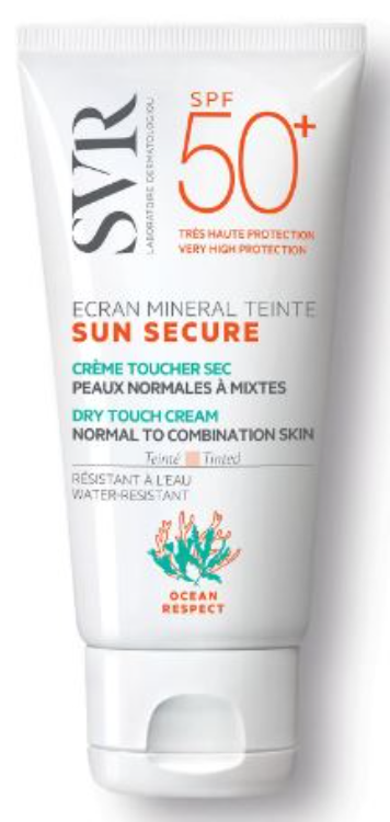 SVR Sun Secure Ecran Mineral Teinte Creme Toucher Sec Spf 50+ Ocean ...