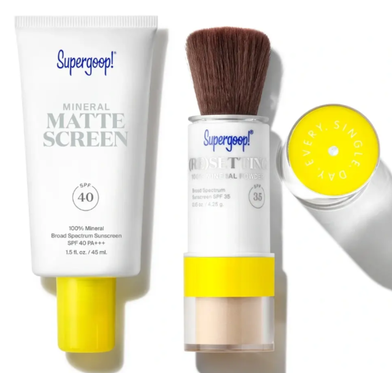 Supergoop! The Matte Prime & Reapply Set - 1Source