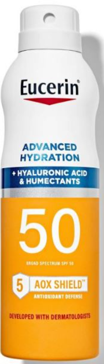 Eucerin Advanced Hydration + Hyaluronic Acid & Humectants Spf 50 - 1Source