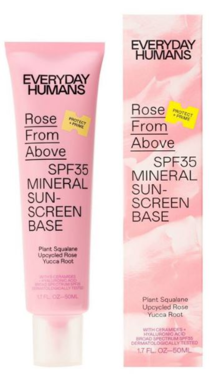 Everyday Humans Rose From Above Mineral Sunscreen Base Spf 35 - 1Source