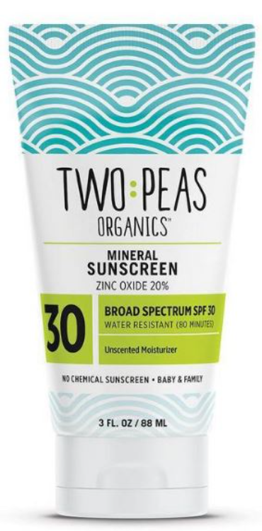 Two Peas Organics Mineral Sunscreen Spf 30 - 1Source