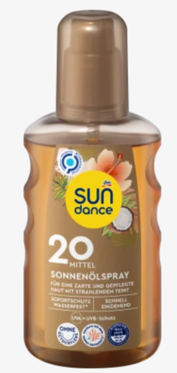 SUN DANCE Sonnenöl Spray LSF 20 - 1Source