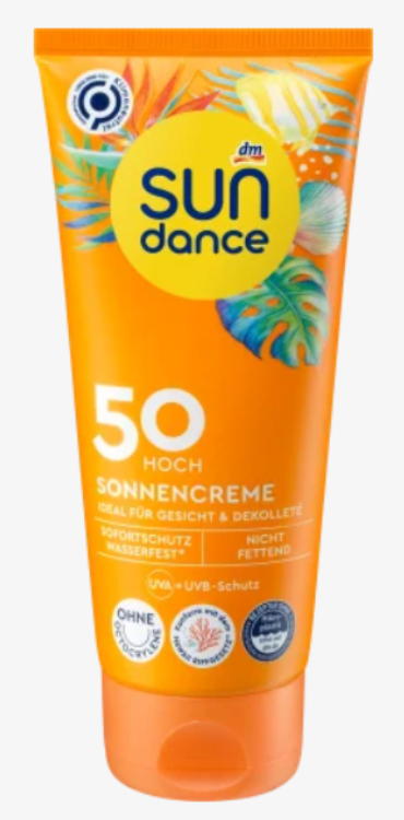 SUN DANCE Sonnencreme LSF 50 - 1Source