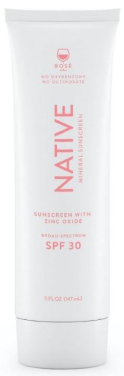 Native Rose Mineral Sunscreen With Zinc Oxide Spf 30 - 1Source
