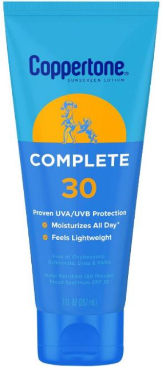 Coppertone Sunscreen Lotion Complete Spf 30 - 1Source Coppertone Sunscreen Lotion Complete Spf 30 - 1Source