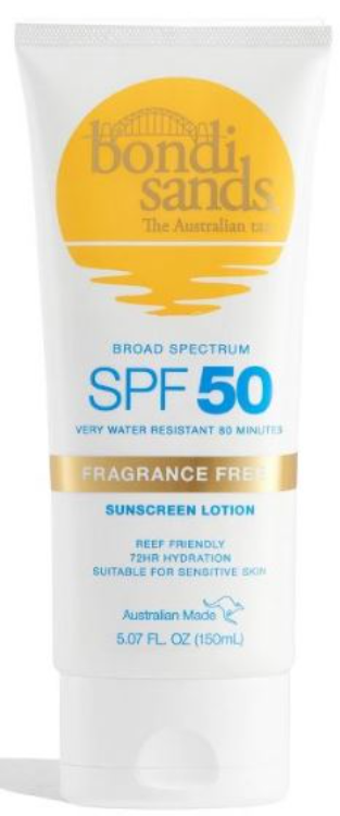 Bondi Sands The Australian Tan Sunscreen Lotion Spf 50 - 1Source