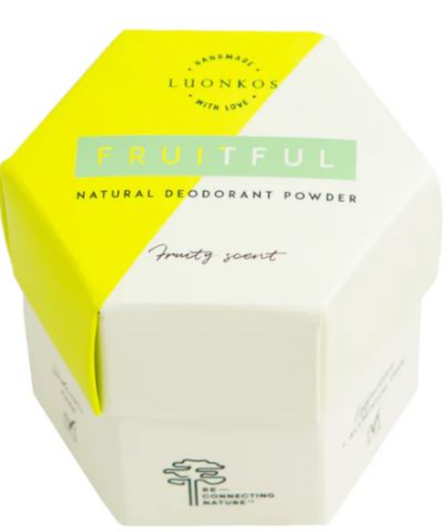 Luonkos Fruitful Natural Deodorant Powder - 1Source