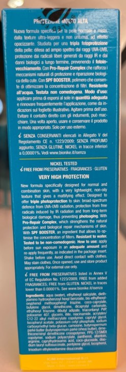 Bionike Defence Sun SPF 50+ No Shine Face Fluid - 1Source