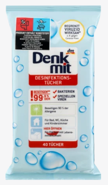 Denkmit Desinfektions Tücher - 1Source