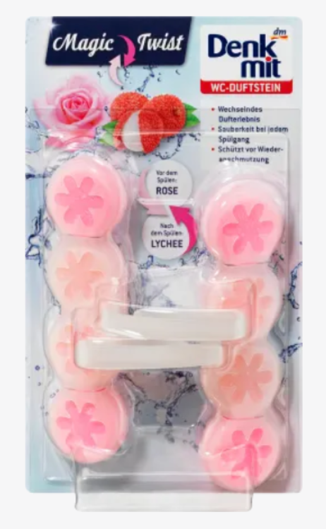 Denkmit WC Duftstein Magic Twist - 1Source