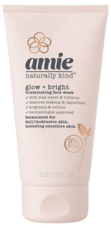 Amie Naturally Kind Glow + Bright Illuminating Face Wash - 1Source