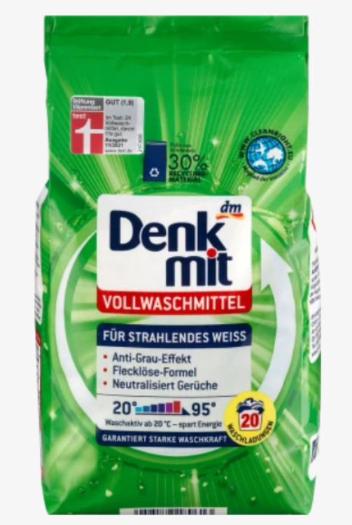 Denkmit Vollwaschmittel Für Strahlendes Weiss - 1Source