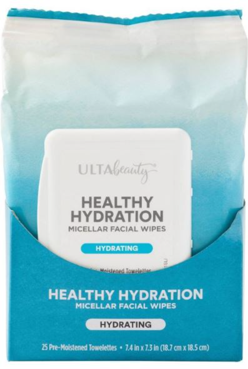 Ultra Beauty Healthy Hydration Micellar Facial Wipes - 1Source