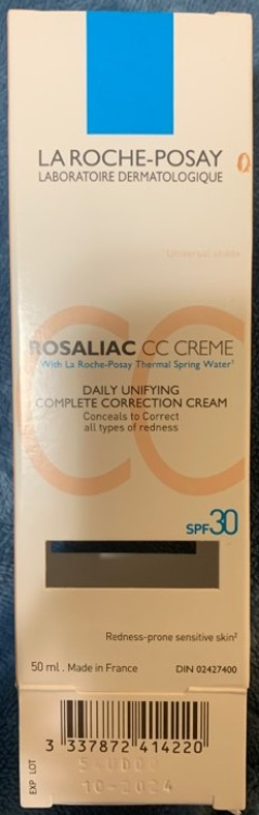 La Roche Posay Rosaliac Cc Creme Spf 30 - 1Source