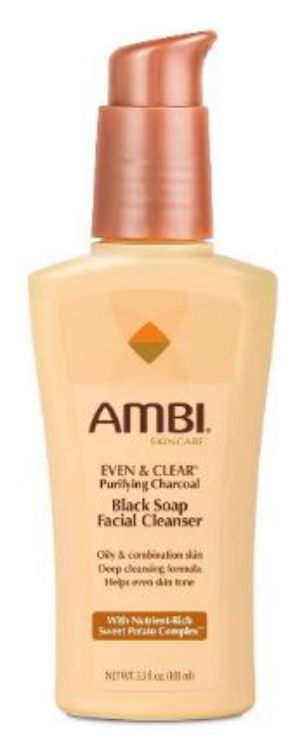 Ambi Skincare Even & Clear Purifying Charcoal Black Soap Facial ...