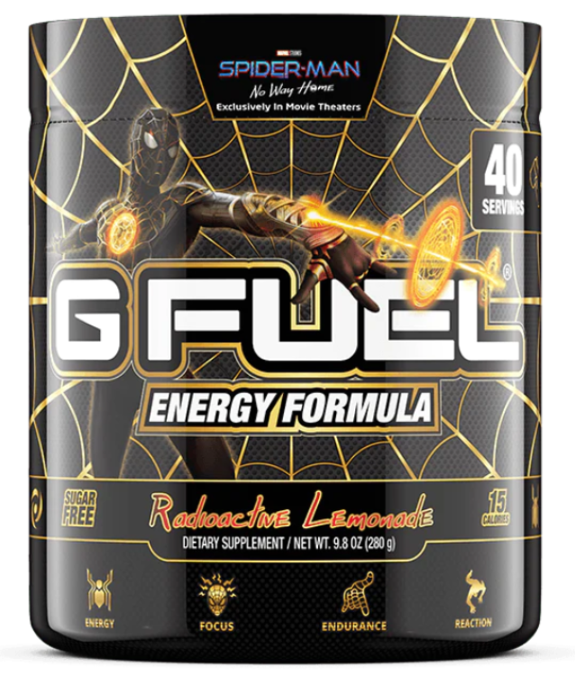 G FUEL ENERGY FORMULA RADIOACTIVE LEMONADE Lemon Bubble Ice Pop - 1Source