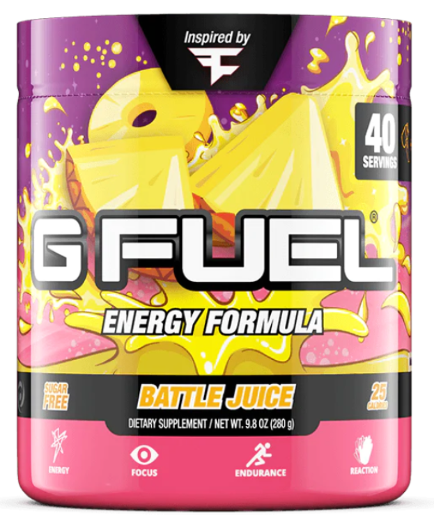 G FUEL ENERGY FORMULA BATTLE JUICE Pineapple - 1Source