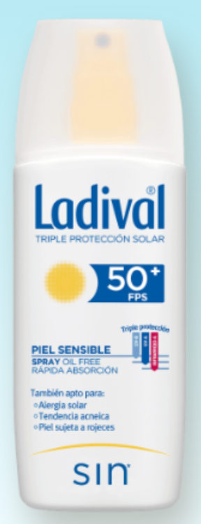 Ladival Piel Sensible SPRAY SPF 50+ - 1Source