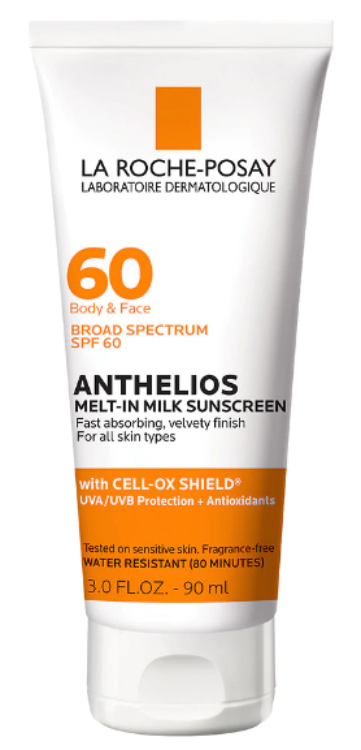 La Roche-Posay Anthelios Melt In Milk Sunscreen For Body & Face SPF 60 ...