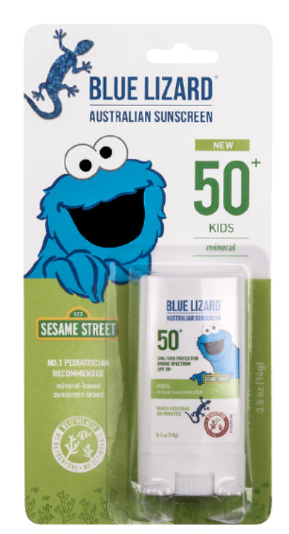 Blue Lizard Kids Mineral Sunscreen Stick SPF 50+ Unscented - 1Source