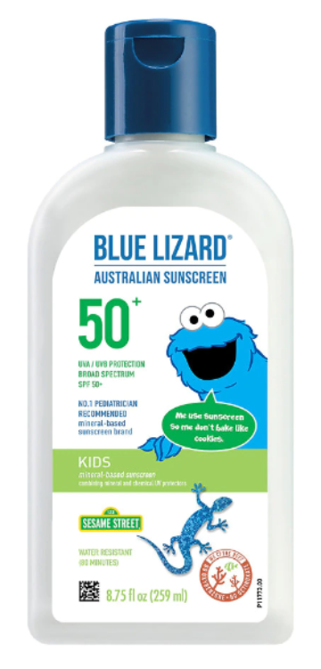 Blue Lizard Kids Mineral Based Sunscreen Lotion SPF 50+ Unscented - 1Source
