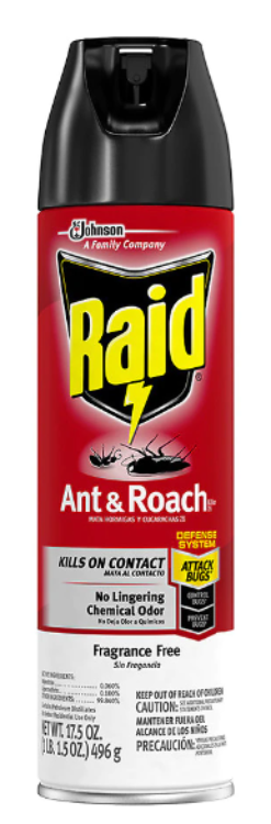 Raid Ant & Roach Killer 26 Fragrance Free - 1Source