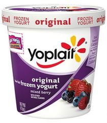 Yoplait Frozen Yogurt, Original Mixed Berry - 1Source