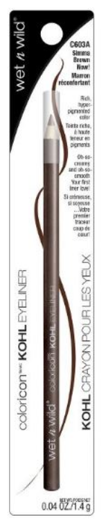 Wet N Wild Kohl Eyeliner Color Simma Brown - 1Source