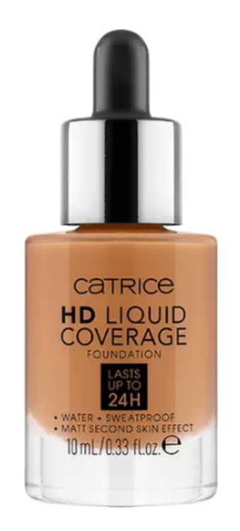 CATRICE Cosmetics MINI HD LIQUID COVERAGE FOUNDATION 070 Toffee Beige ...