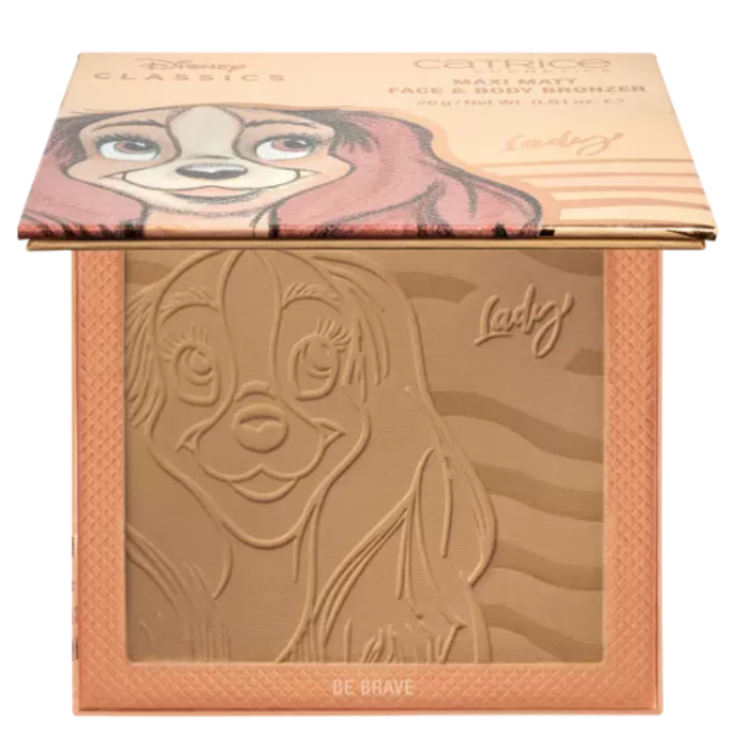CATRICE Cosmetics DISNEY CLASSICS LADY MAXI MATT FACE & BODY BRONZER ...