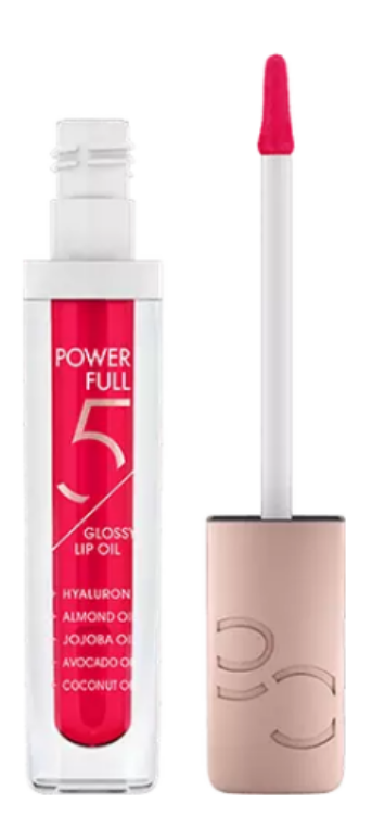 CATRICE Cosmetics POWER FULL 5 GLOSSY LIP OIL 040 Raspberry Glow - 1Source